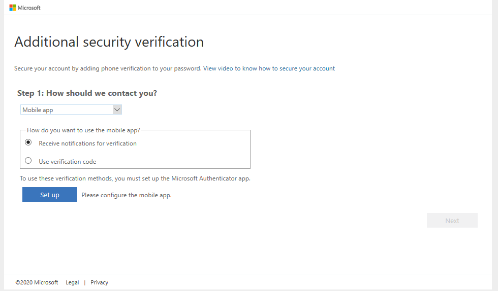 MFA Setup - Microsoft Authenticator – FirstFleet Support